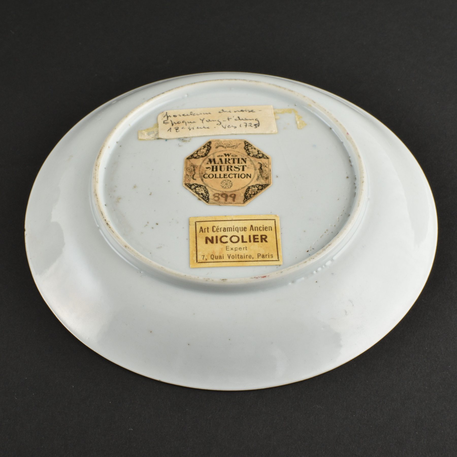 Deux gobelets Martin Hurst porcelaine Chine Yongzheng